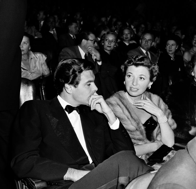 Louis Jourdan And Wife